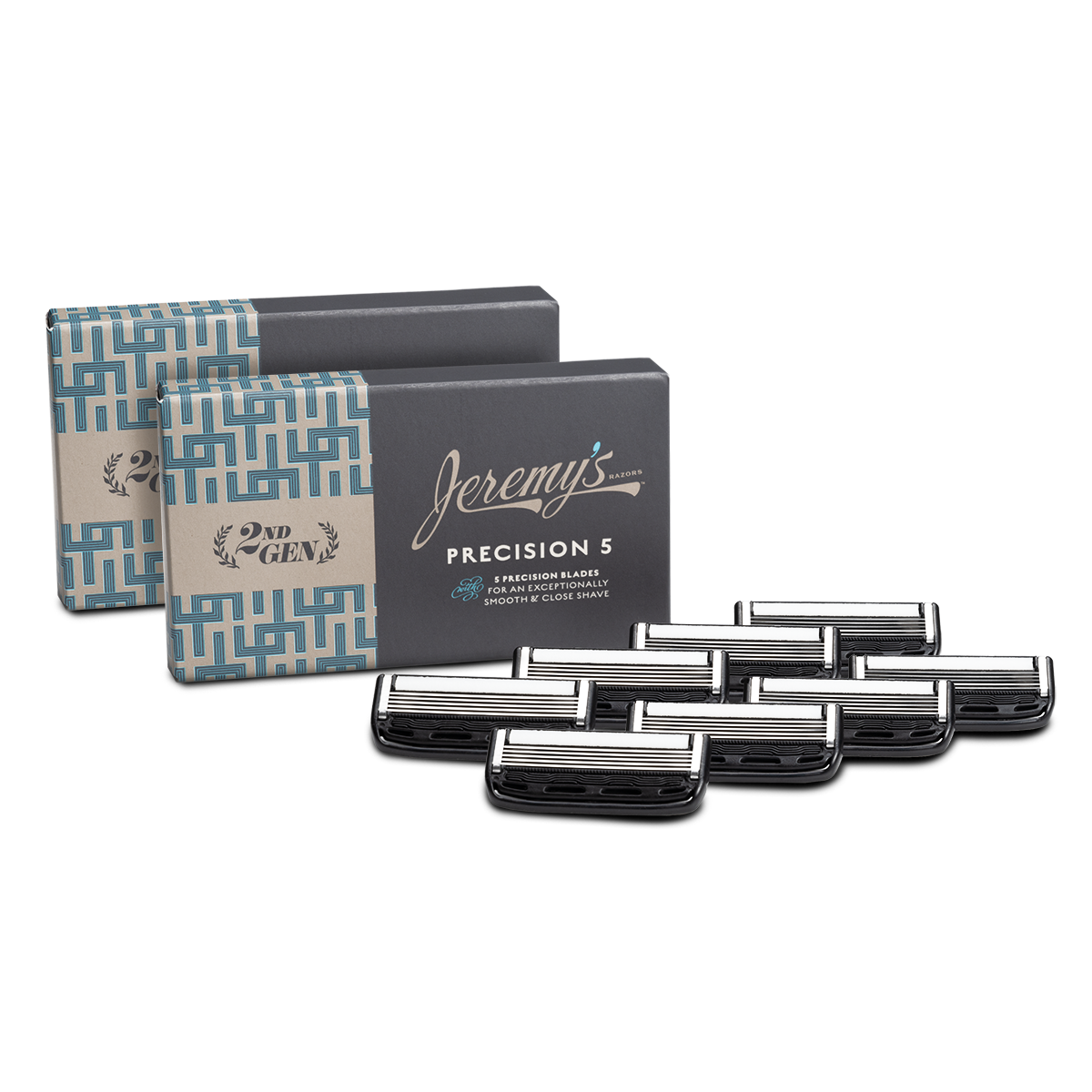 2nd Gen Precision 5 Blade Refill 8-CT – Jeremy's Razors